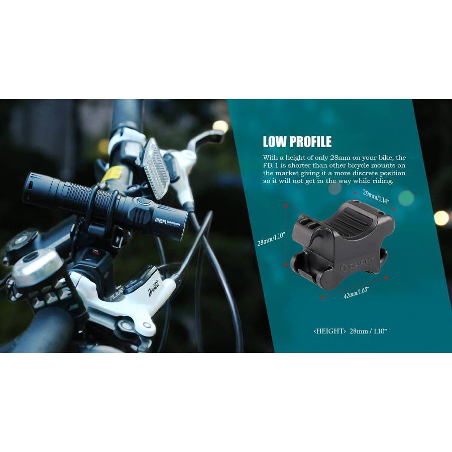 Olight Universal Flashlight Bike Mount FB-1 – Tacticals.be